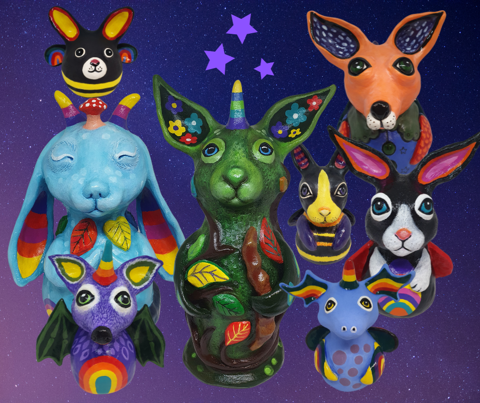 Sculpted Magick - original one-of-a-kind sculptures – Art by Lynda Bell